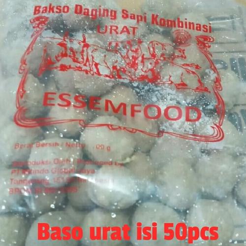 Jual Baso sapi Urat eSseM Food 50 pcs/ Frozen food/ Makanan Beku ...