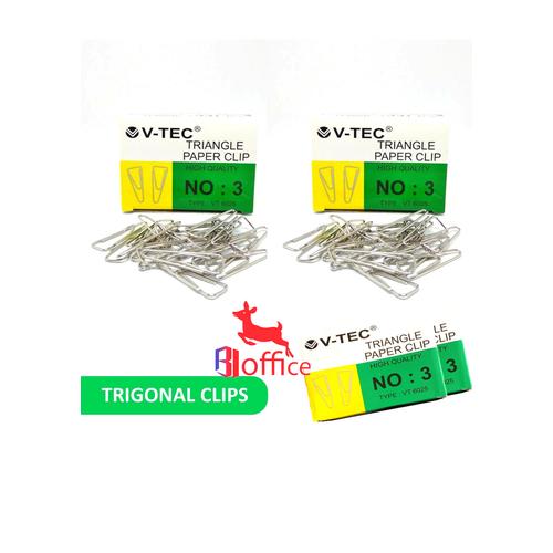 Jual Paper Clip / Klip Trigonal No.3 VTEC Per Box - Kota Bandung - Bj ...