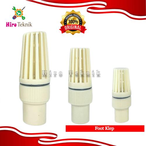 Jual HPP Foot Klep 3/4" PVC Jumbo / Foot Valve PVC / Saringan Kotoran ...