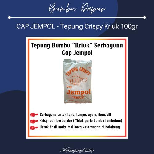 Jual [10bks x 100gr] Tepung Crispy Kriuk Cap Jempol rasa ORIGINAL ...