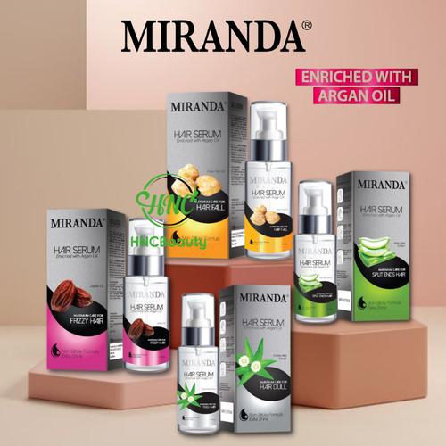 Jual MIRANDA Hair Serum Eclipta | Jojoba Oil | Aloe Vera | Kukui Nut ...