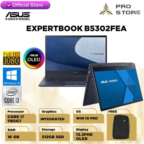 Promo ASUS B5302FEA LF7151R Touch i7 1165G7 16GB 512 W10 Pro 13.3FHD ...