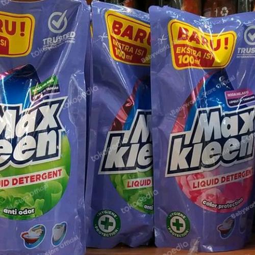 Jual Max Kleen Liquid detergent deterjen sabun cair baju ANTI ODOR ...