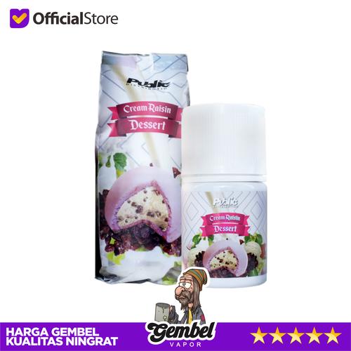 Jual LIQUID CREAM RAISIN V2 DESSERT 60ML - Kota Bandung - Gembel Vapor ...