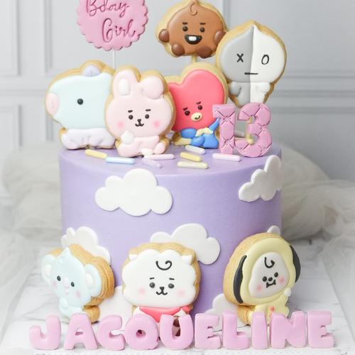 Jual Kue ulang tahun tema BTS kue ulang tahun BT21 - Kab. Tangerang ...