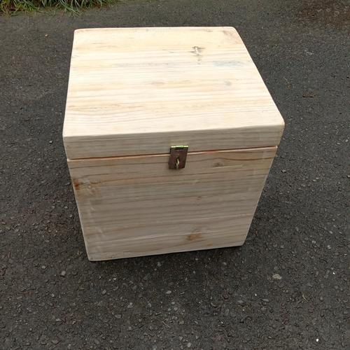 Jual Kotak Kayu/ Wooden Box 40 cm x 40 cm x 40 cm (tanpa finishing ...