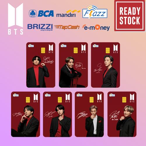 Jual Emoney, flazz bca gen 2 , brizzi, tapcash custom nama BTS ARMY ...