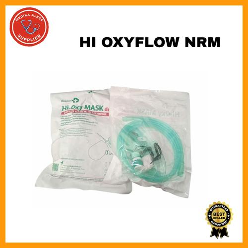Jual Hi Oxy Mask With Reservoir / Hi Oxy Masker NRM Oksigen - Kota ...