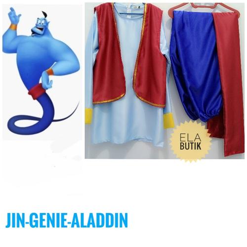 Jual kostum genie-aladdin-jin aladdin-dewasa-kostum halloween - Kota ...