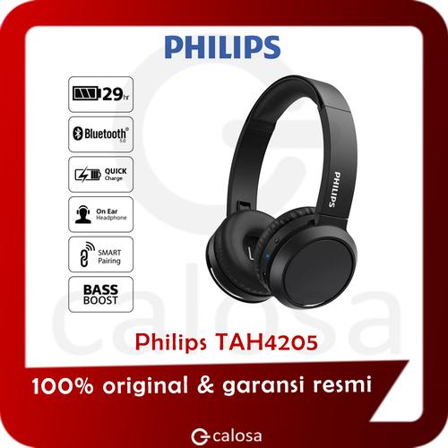 Jual Philips TAH4205 / TAH 4205 On ear Wireless Headphones Headset ...