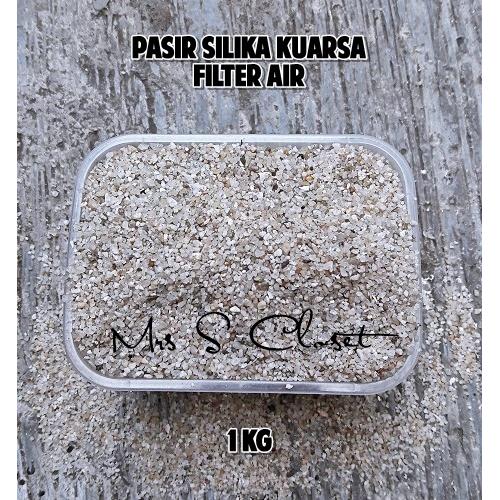 Jual Pasir Silica Sand Kwarsa Kuarsa 1kg Media Water Filter Penjernih ...