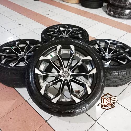 Jual VELG MOBIL BEKAS | MILANO R18 PCD 5X114 BUAT INNOVA ALPHARD ...