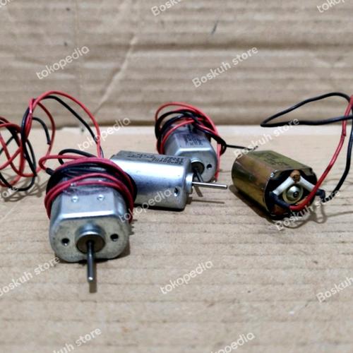 Jual DC Mini Motor Permanen Magnet 24V 1100rpm Generator Mini DIY ...