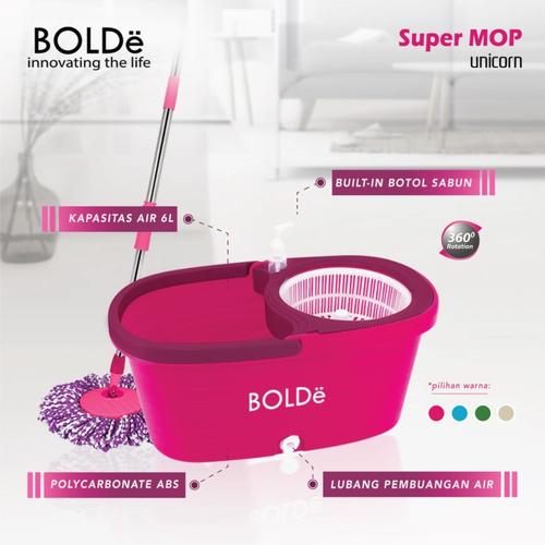 Jual BOLDe Super Mop Unicorn Alat Pel - Merah Muda - Kota Tangerang ...