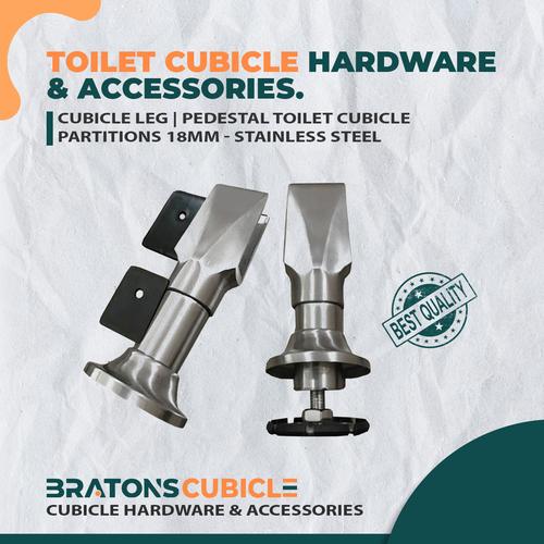Jual Pedestal Cubicle Leg Stainless Steel Kaki Partisi Cubicle Toilet ...