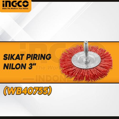 Jual SIKAT PIRING NILON 3 INCH INGCO WB40755 - Kab. Sidoarjo - Ingco ...