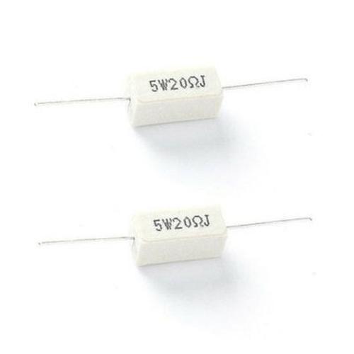 Jual RESISTOR BATU/RESISTOR KAPUR 5W 20 OHM - Kota Medan - MEGATRONIC MEDAN | Tokopedia