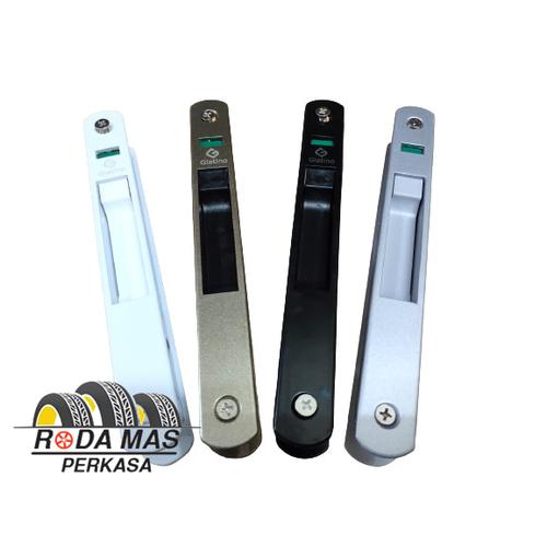 Jual WELDOM KUNCI PINTU GESER SLIDING DOOR ALUMINIUM - White / Putih ...