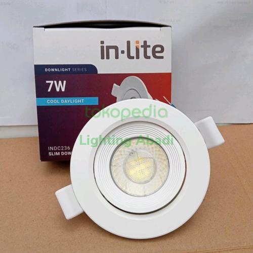 Jual Downlight Led Inlite 7 WATT INDC236 PUTIH - Jakarta Pusat ...