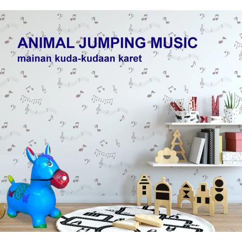 Jual Jumping Animal Mainan Anak Kuda Kudaan Karet Animal Jumping Music ...