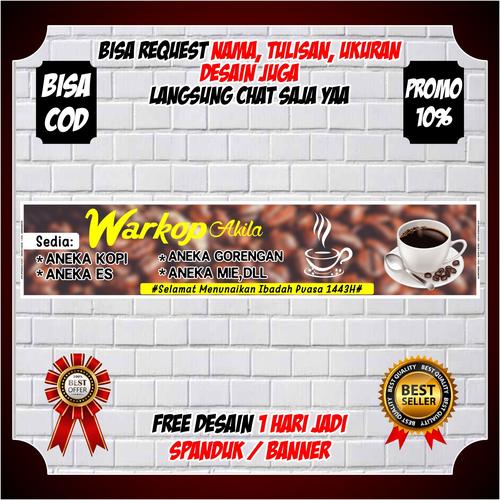 Jual Spanduk Warung Kopi Keren Berkualitas - banner warkop warung kopi ...