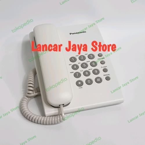 Jual Telepon Kantor Rumah KX-TS500 Telepon Kabel Panasonic KXTS500 ...