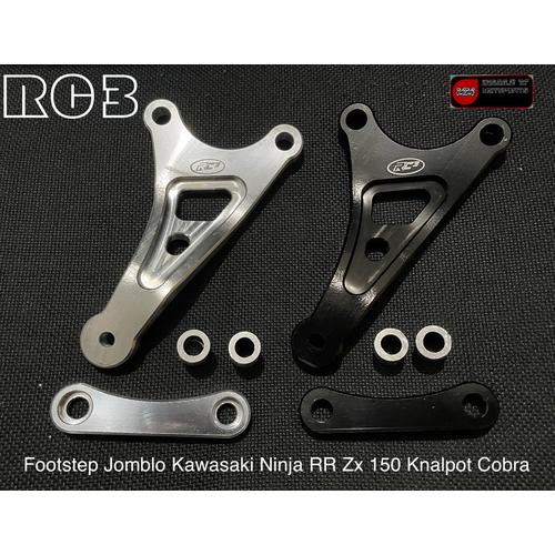Jual Footstep Step Jomblo RC3 Ninja RR ZX 150 - SILVER - Jakarta Barat ...