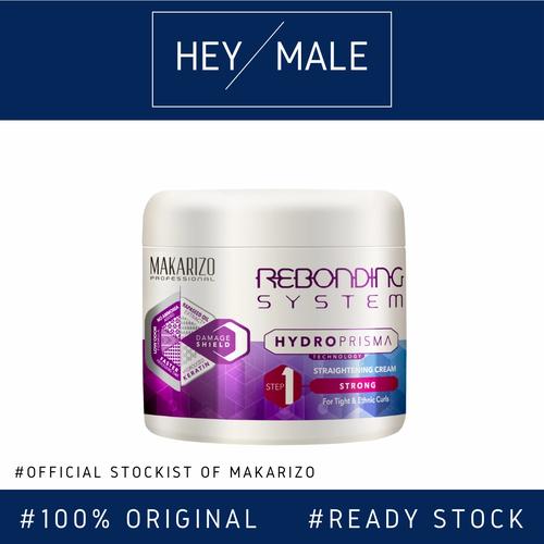 Jual MAKARIZO PROFESSIONAL Rebonding System HydroPrisma Straightening Cream - STRONG - Kota ...