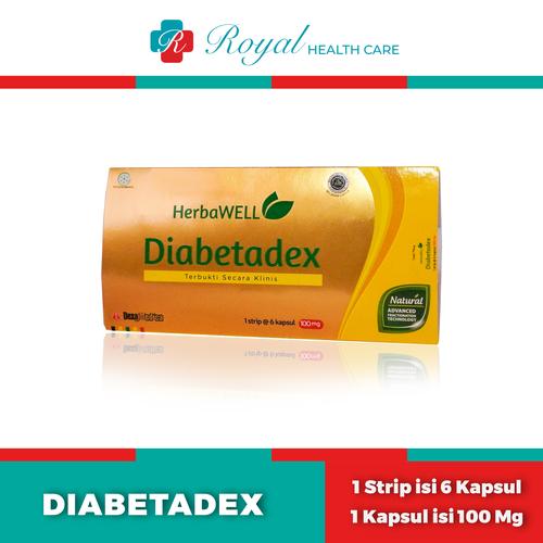 Promo DIABETADEX BOX 30 Kapsul Untuk Membantu Menurunkan Kadar Gula ...