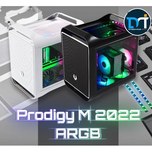 Promo BitFenix Prodigy M 2022 ARGB Compact Tempered Glass m-ATX Gaming ...