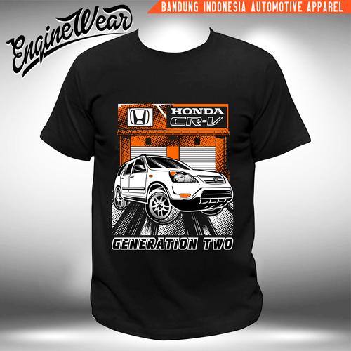 Jual kaos crv kaos honda crv kaos mobil kaos jdm tshirt honda crv gen2 - Putih, XXXXL - Kota ...
