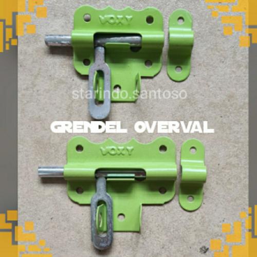 Jual GRENDEL GTK OVERVAL 2 3 inch selot gudang overpal grendel tempat ...