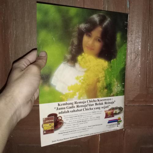 Jual Iklan Cetak Jadul Jamu Gadis Remaja Chicha Koeswoyo - Kota Bandung ...