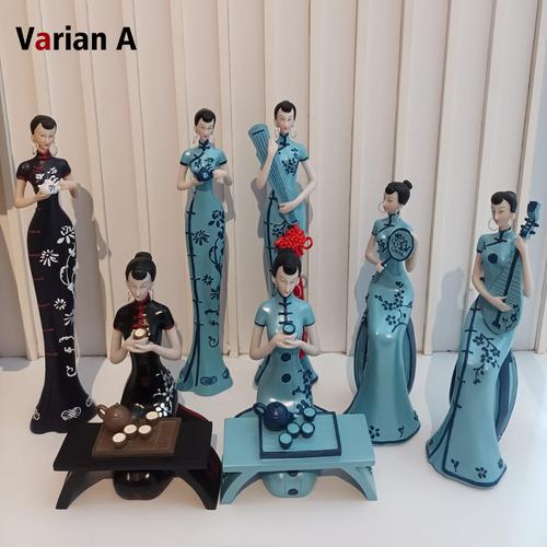 Jual Pajangan Patung Chinese / China Girl Cheongsam - A - Jakarta Utara ...