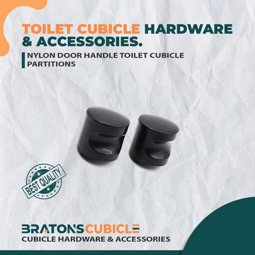 Jual Nylon Door Handle Toilet Cubicle Partitions Gagang Pintu Kubikal ...