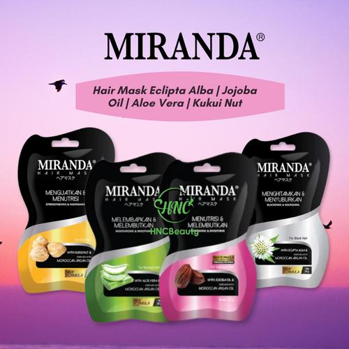Jual MIRANDA Hair Mask | Eclipta Alba | Jojoba Oil | Aloe Vera | Kukui ...