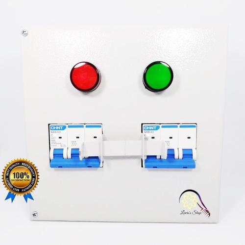 Promo Panel Interlock Chint MCB 3 Phase PLN Genset Change Over Switch ...