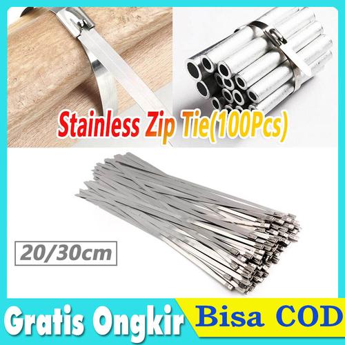Jual Kabel Ties Besi Stainless Cable Klip Kabel Tali Kawat Kabel Cable ...