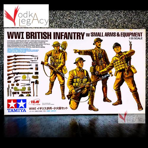 Jual Tamiya 1/35 Military Miniature WW1 British Infantry w/ Small ...