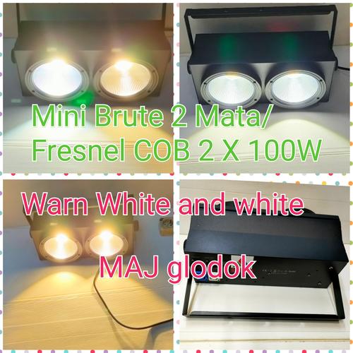Jual Lampu Mini Brute atau fresnel 2x100 W - Jakarta Barat - MAJ Glodok ...