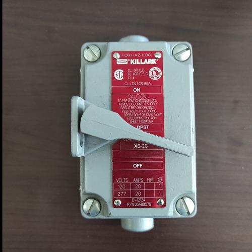 Jual KILLARK SWITCH MODEL XS-2C 1/2" NPT CONNECTION FOR HAZARDOUS AREA ...