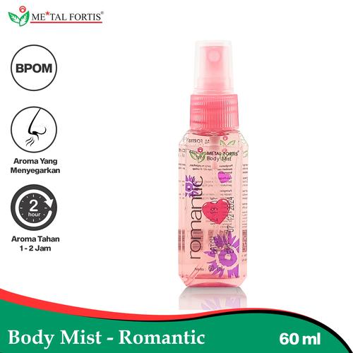 Jual METAL FORTIS Original Pengharum Badan XX-MF BODY MIST ROMANTIC ...