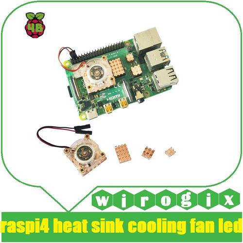 Jual Raspberry Pi Heat Sink Cooling Fan with RGB LED - Kab. Bandung ...
