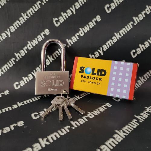 Jual GEMBOK SOLID LEHER PANJANG 809-60MM L SN - Kab. Bogor - Kunci ...