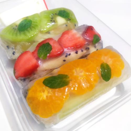 Jual Mix Fruit Spring Roll (Salad Roll Buah) - Choco Dip - Kab. Bandung ...