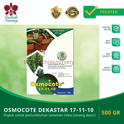 Jual Pupuk Dekastar Osmocote 17-11-10 (500gr) - 500 Gram - Jakarta ...