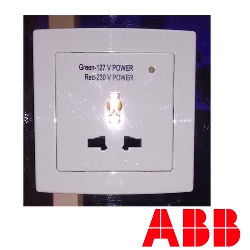 Jual ABB Stop Kontak AC292 Universal socket outlet 13A(110V:green/220V ...