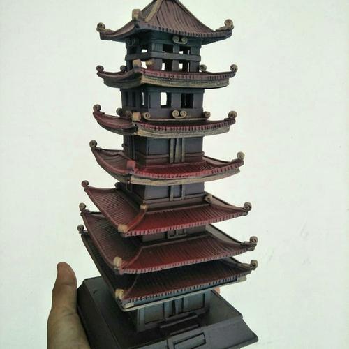 Jual Miniatur pagoda PVC handmade tinggi 25 cm - Kab. Kediri ...