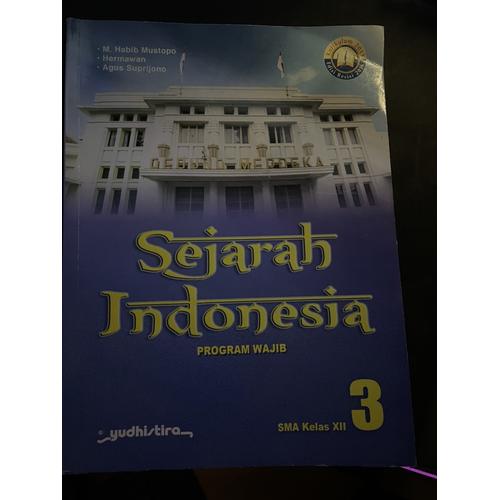 Jual Sejarah Indonesia Program Wajib 3 Kelas 12 Yudhistira - Kab. Tangerang - vggstore | Tokopedia