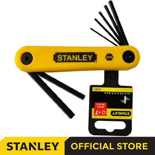Promo Stanley Metric Hex Key Set / Kunci Hex Metric 7Pcs 69-262 ...